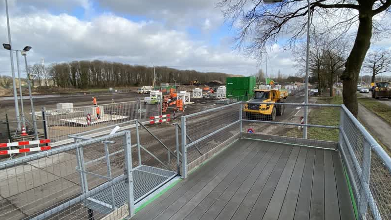 Lochemmers kunnen dankzij uitkijkpunt bouw Nettelhorsterbrug volgen
