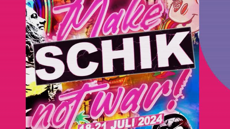 Zwarte Cross presenteert nieuwe slogan: ‘Make Schik, Not War’