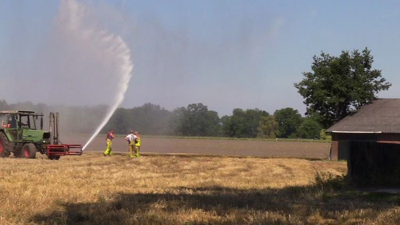 Broei veroorzaakt kleine brand nabij Aalten
